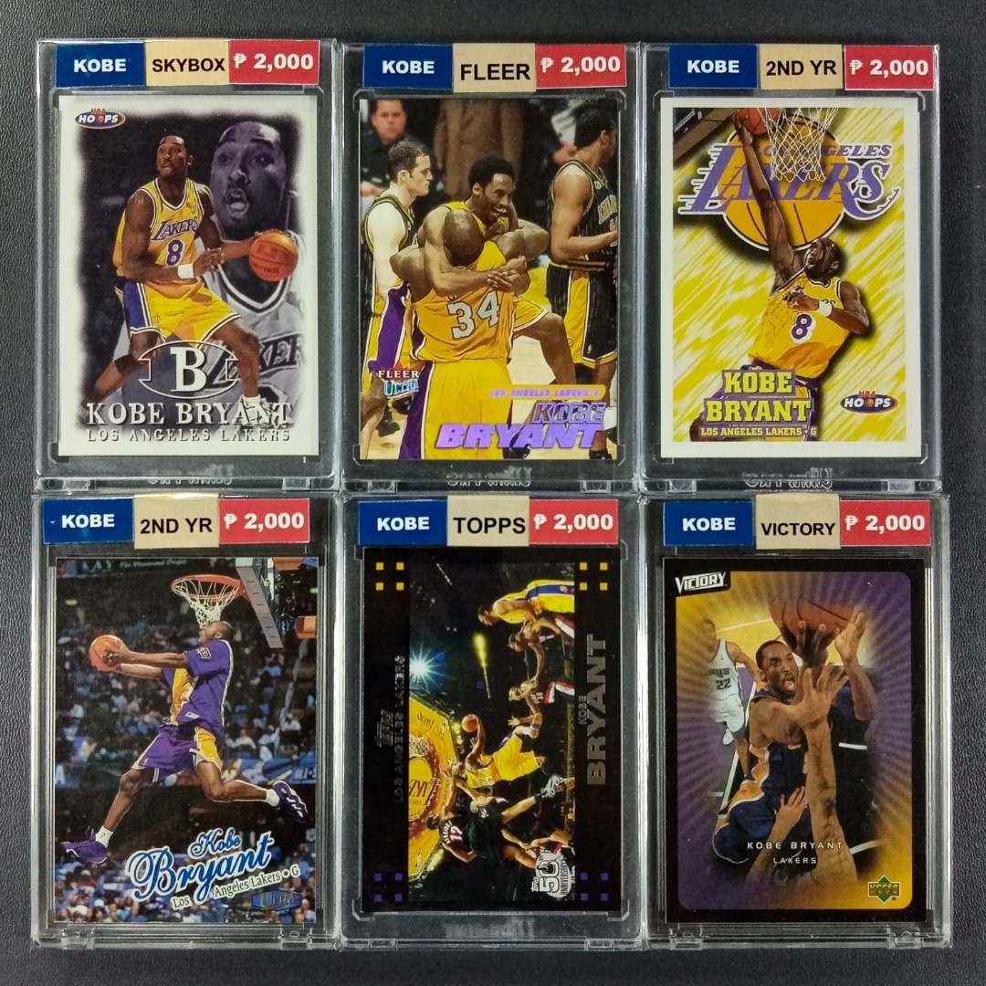 Kobe Bryant NBA Cards with Free Magnetic Case, Hobbies & Toys, Toys ...