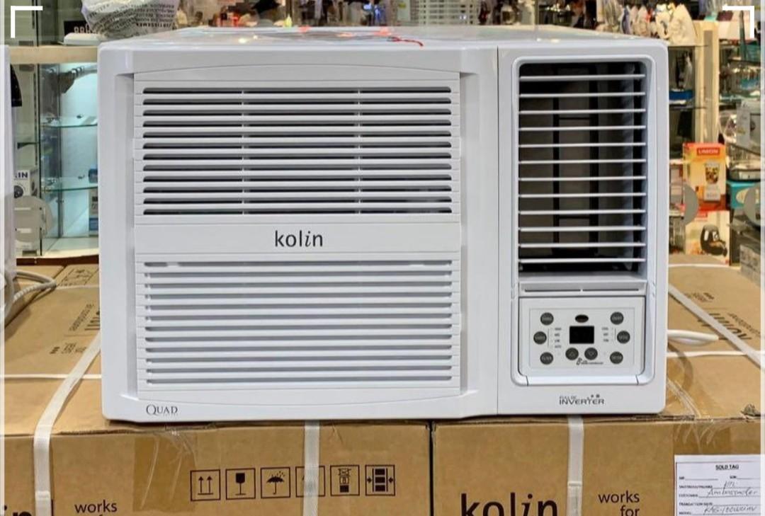 KOLIN QUAD SERIES FULL DC INVERTER WINDOW TYPE, TV & Home Appliances ...