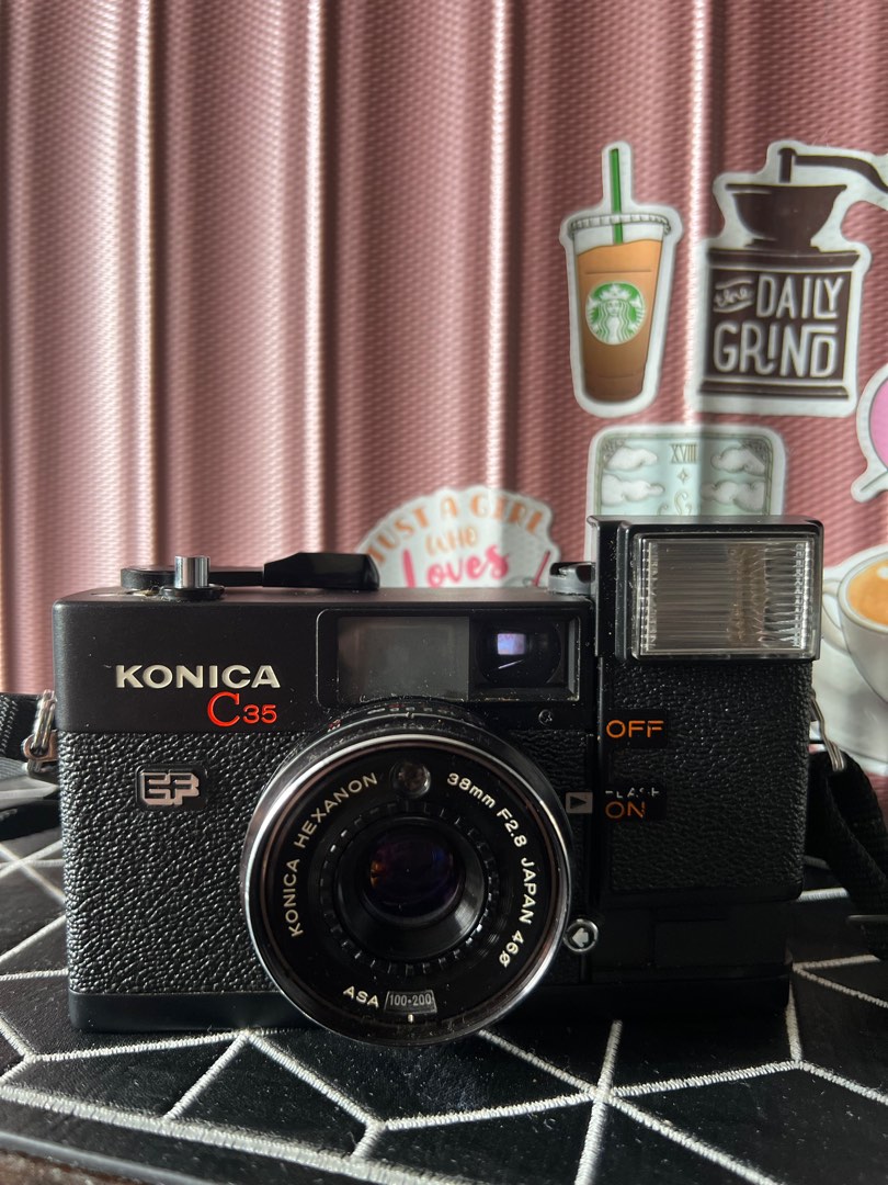 Konica C35 ef, Photography, Cameras on Carousell
