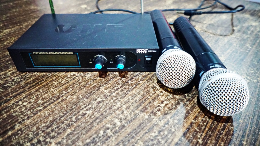KOOL SOUND KSW-200 WIRELESS MICROPHONE, Audio, Microphones on Carousell