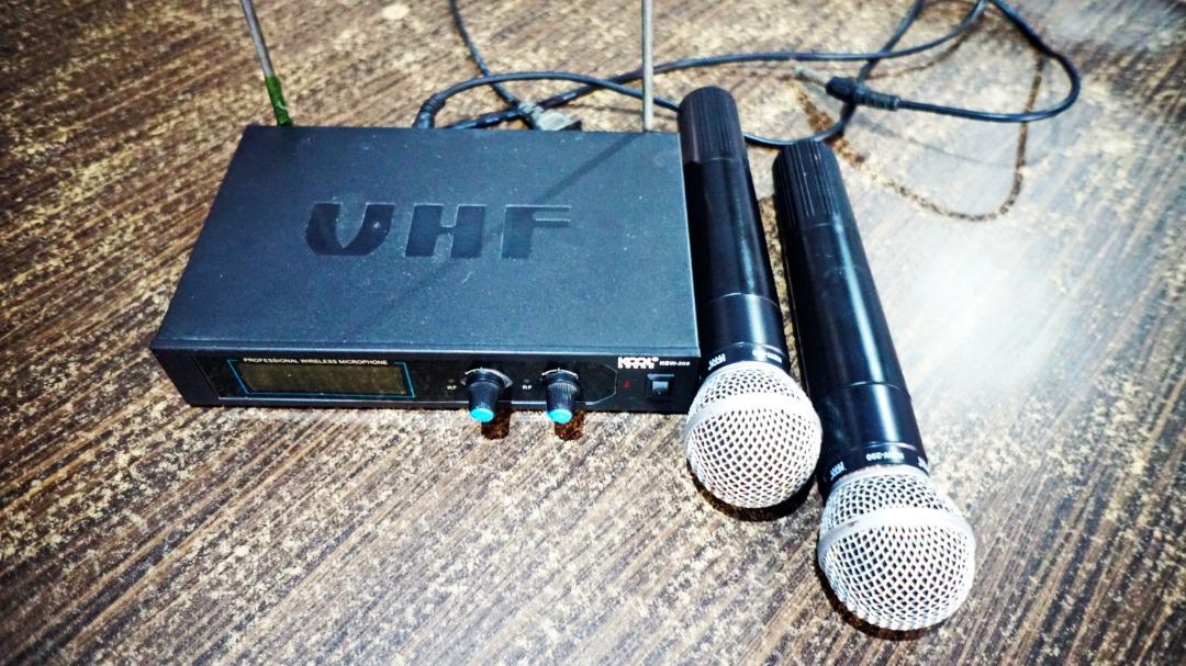 KOOL SOUND KSW-200 WIRELESS MICROPHONE, Audio, Microphones on Carousell