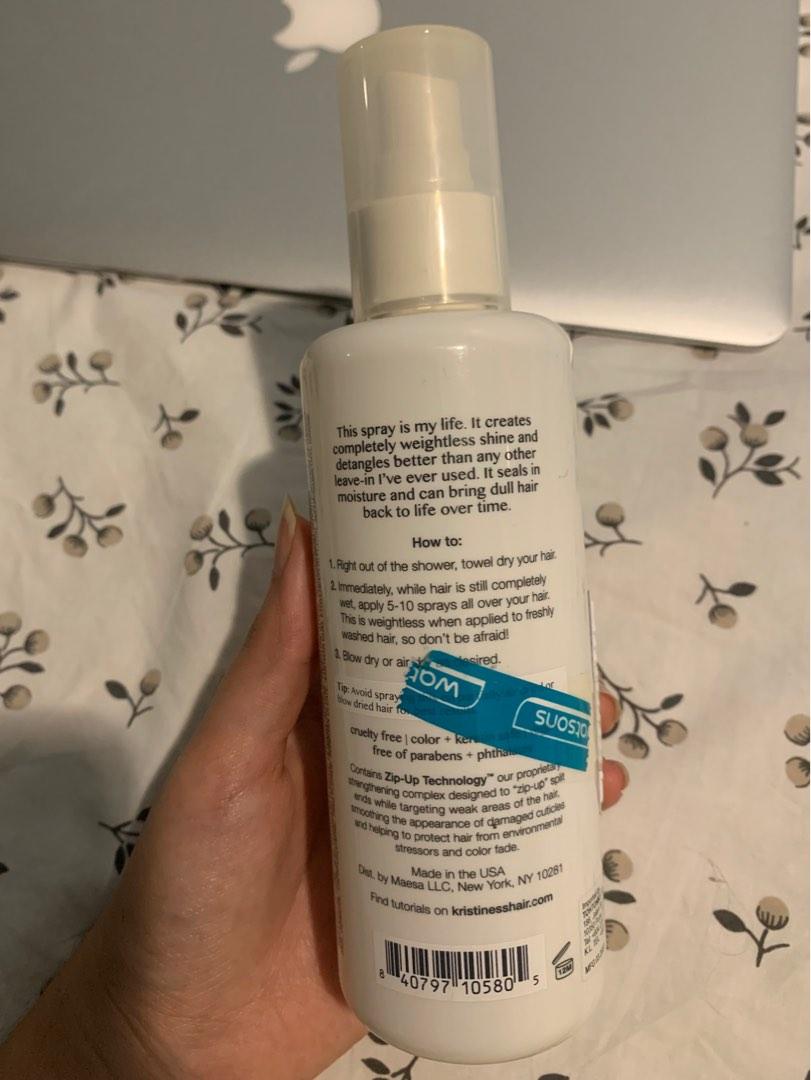 Kristin Ess Leave in Conditioner, Beauty & Personal Care, Hair on Carousell