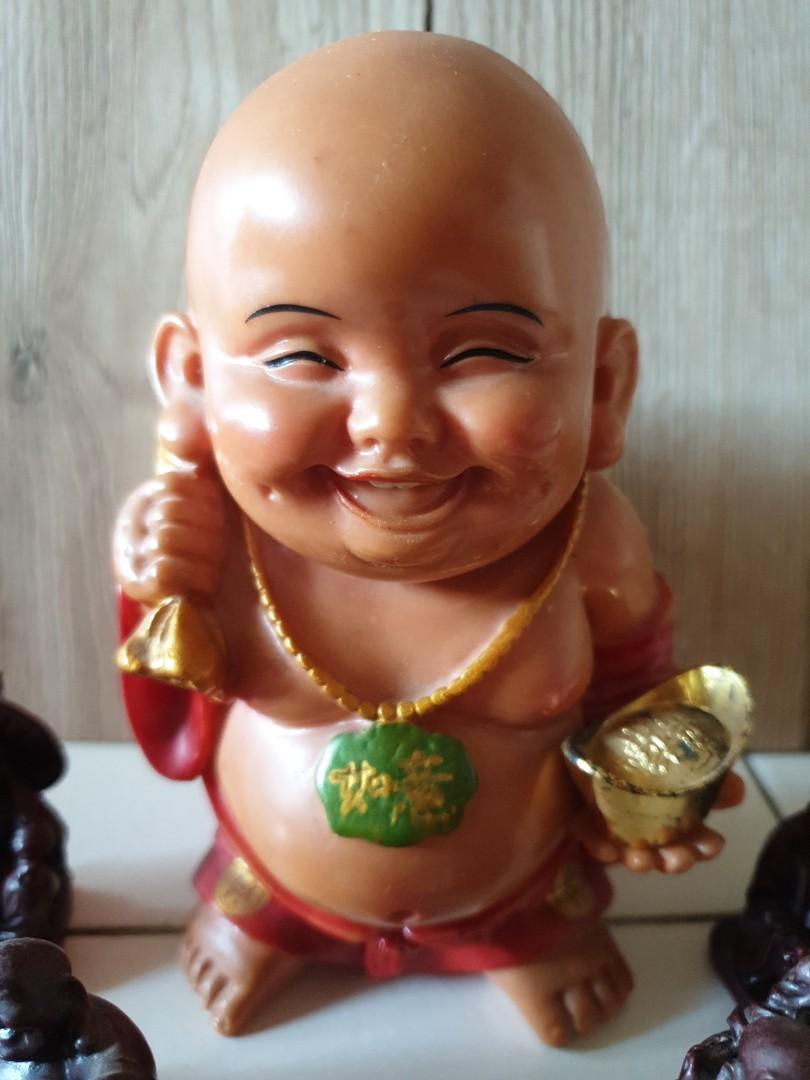 Laughing Buddha display (Bundle set), Hobbies & Toys, Collectibles ...