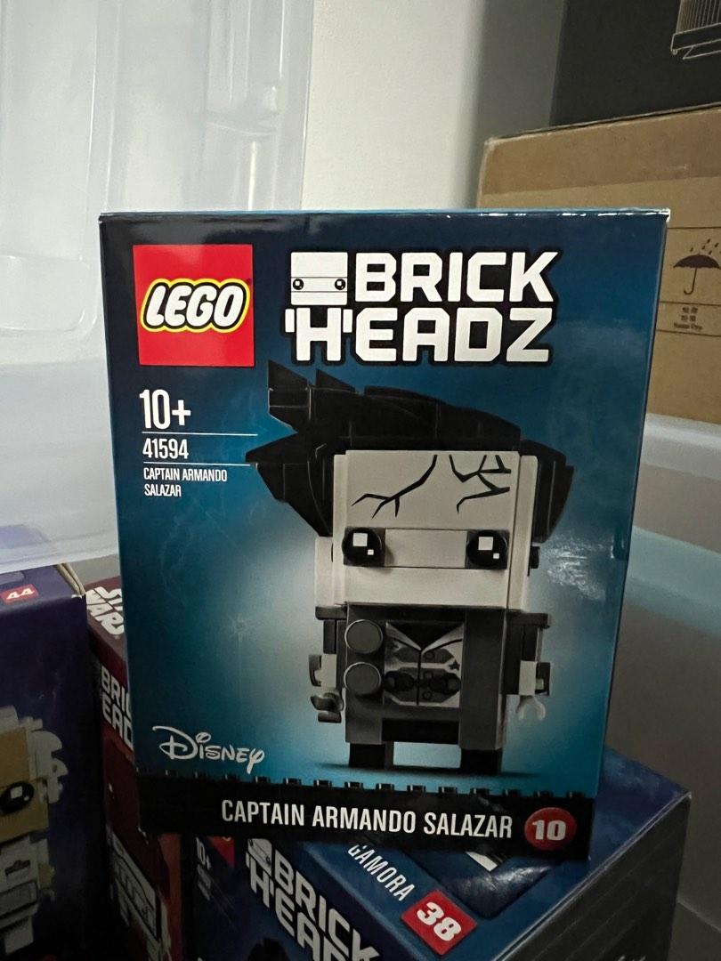 LEGO 41594 Brick Headz Captain Admando Salazar, Hobbies & Toys, Toys ...