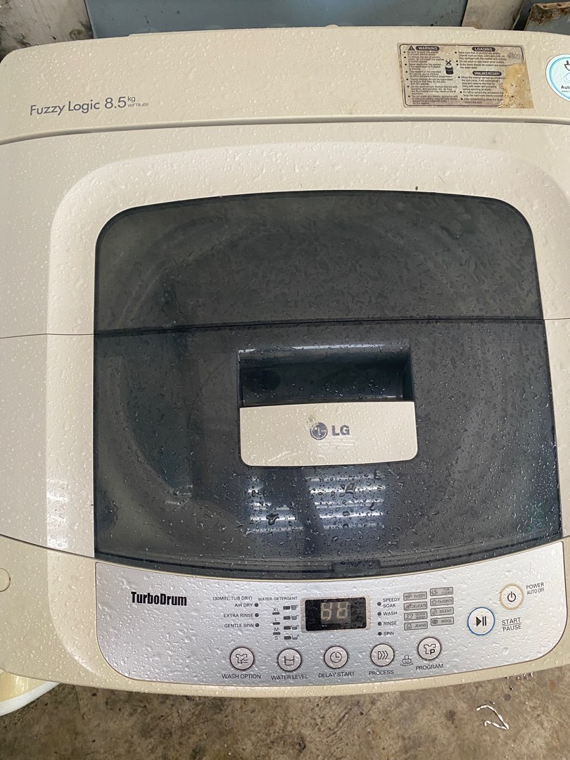 LG 8.5KG Top Loading Washing Machine, TV & Home Appliances, Washing ...