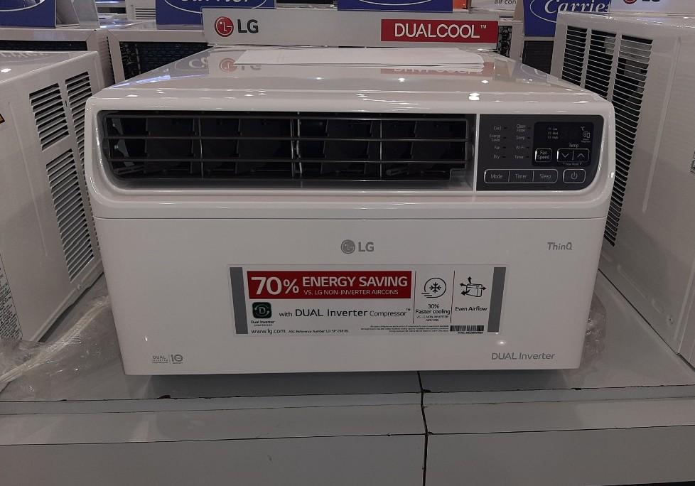 LG DUAL INVERTER COMPACT SIZE WINDOW TYPE, TV & Home Appliances, Air Conditioning and Heating on ...