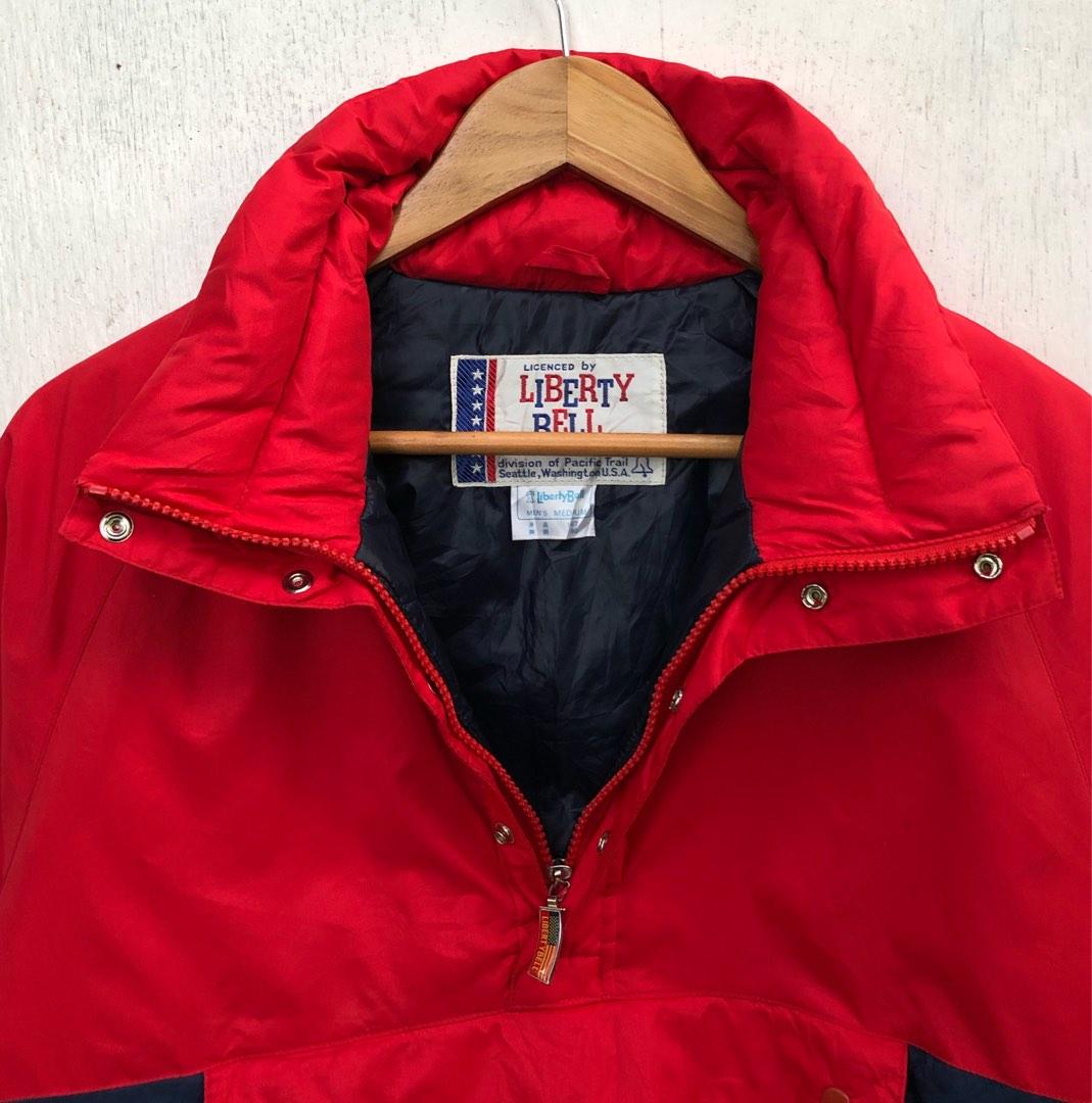 Liberty Bell Ski Wear Kangroo Pocket Jacket Half Zipper, Men's Fashion ...