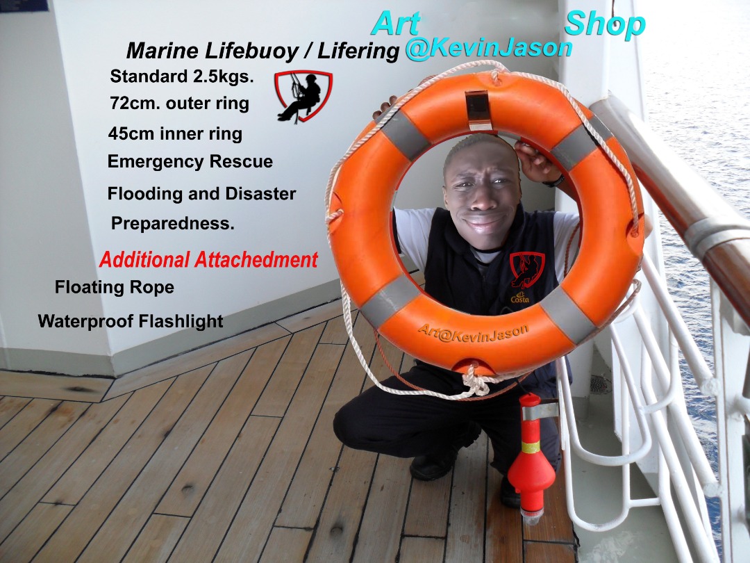 Lifebuoy Lifering Life Ring Buoy LSA SOLAS Rescue Lifesaving, Sports ...