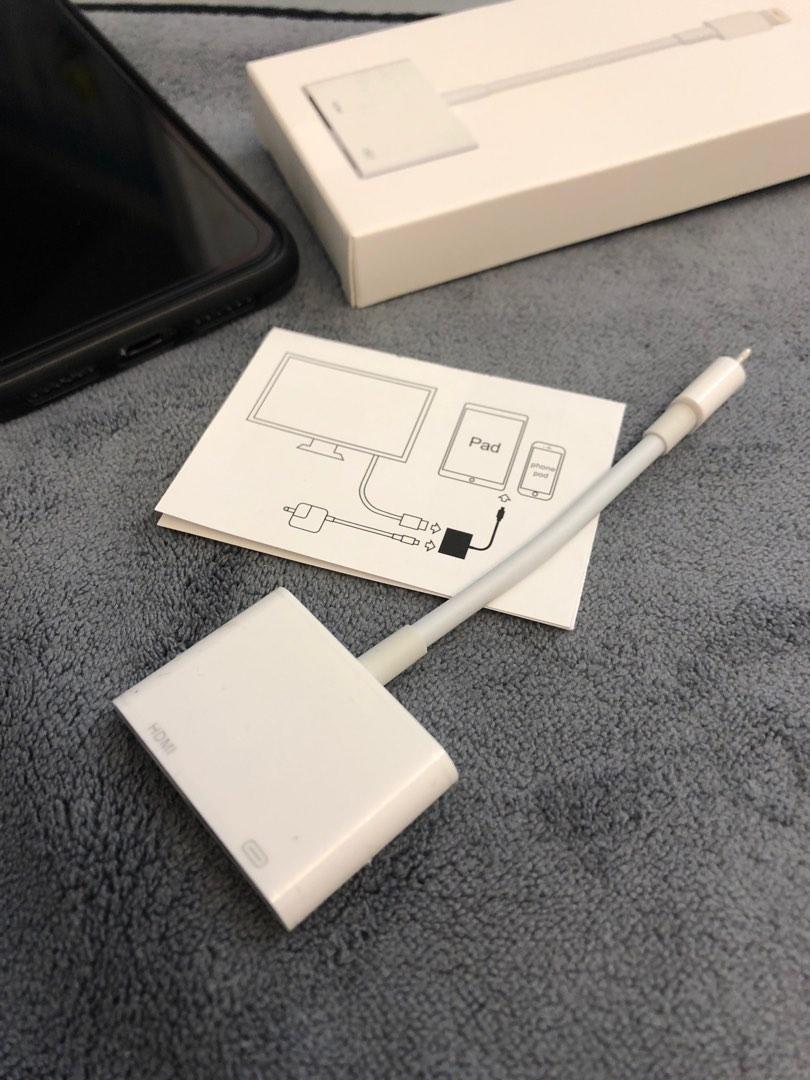 Lightning Digital AV Adaptor (HDMI)-designed for your iPhone, iPad, or ...