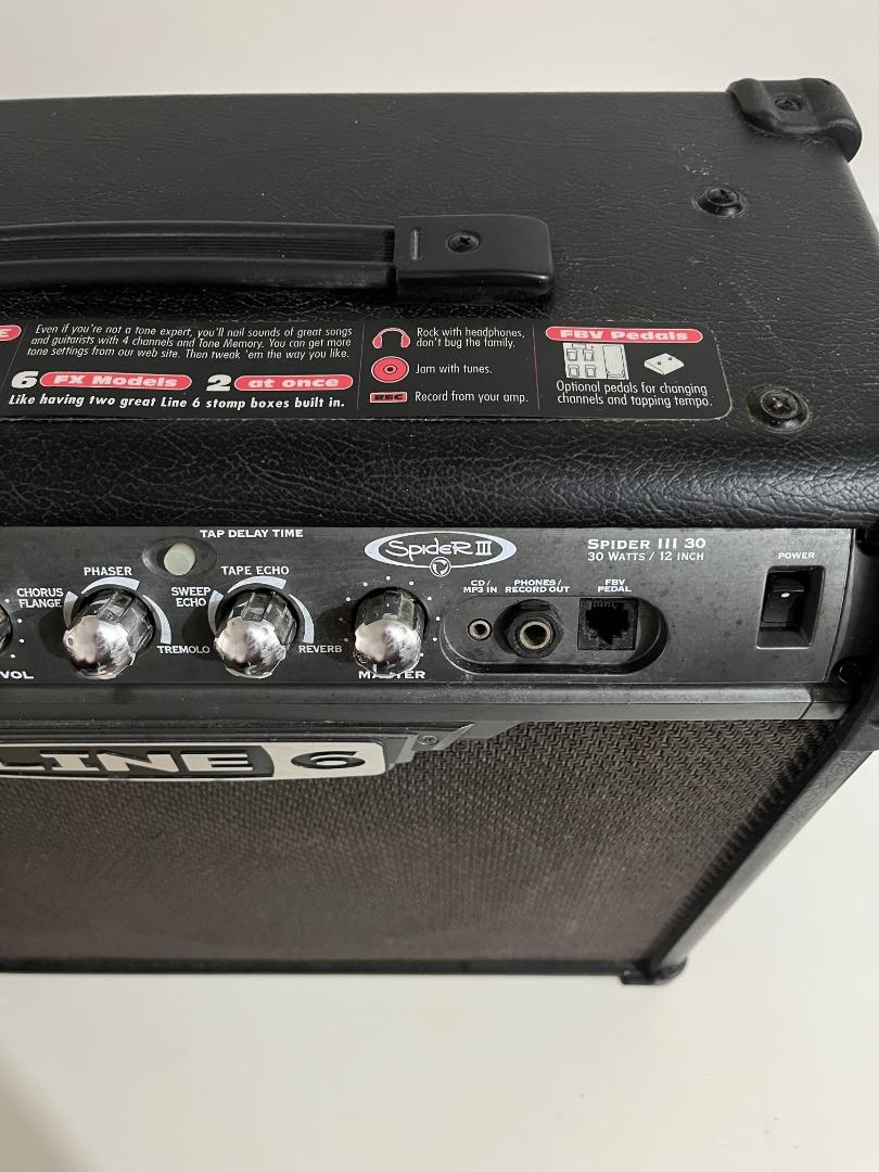 Line 6 Spider III 30 Watts Guitar Amp, Hobbies & Toys, Music & Media ...