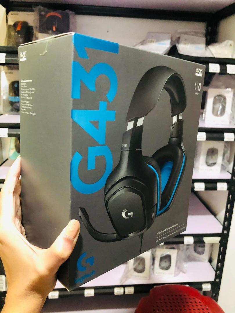 LOGITECH G431, Audio, Headphones & Headsets on Carousell