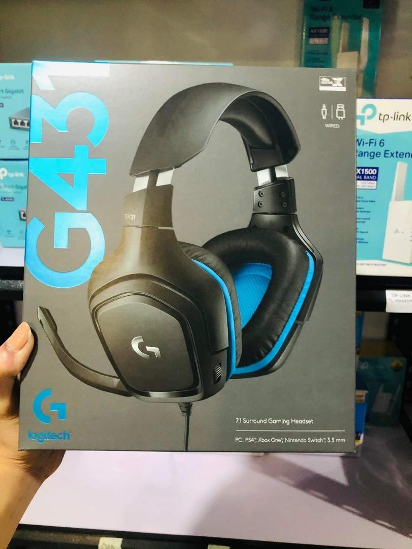 LOGITECH G431, Audio, Headphones & Headsets on Carousell