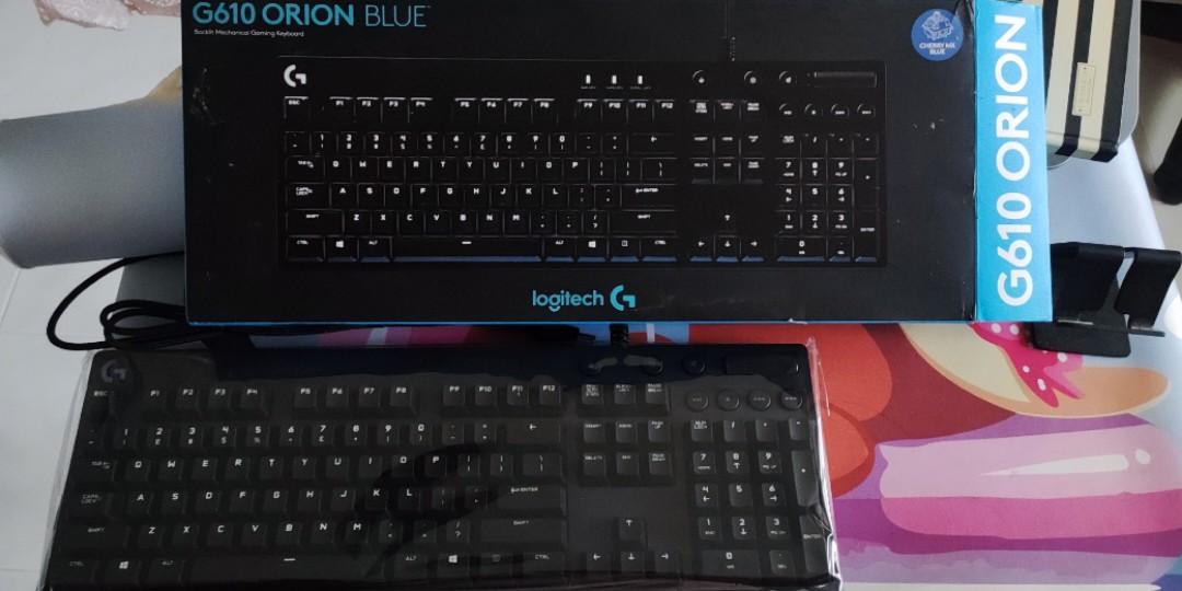 Logitech G610 mechanical gaming keyboard, Computers & Tech, Parts ...
