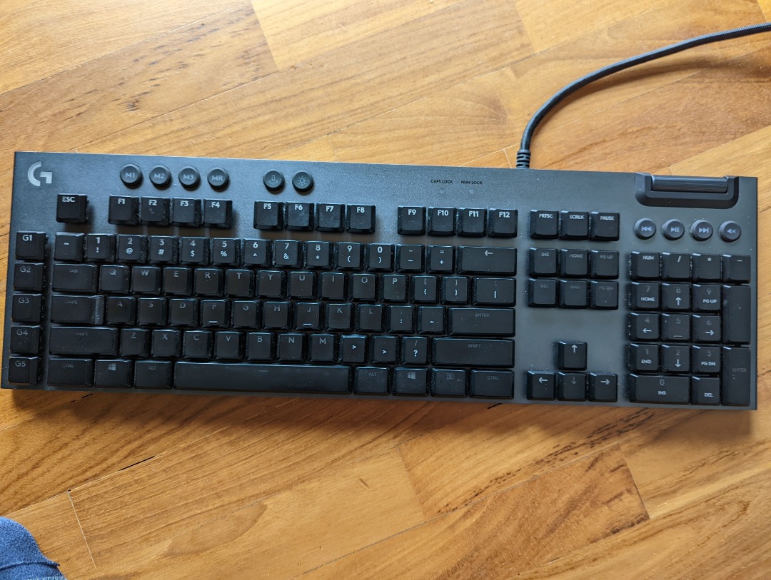Logitech G815 Tactile mechanical keyboard, Computers & Tech, Parts ...