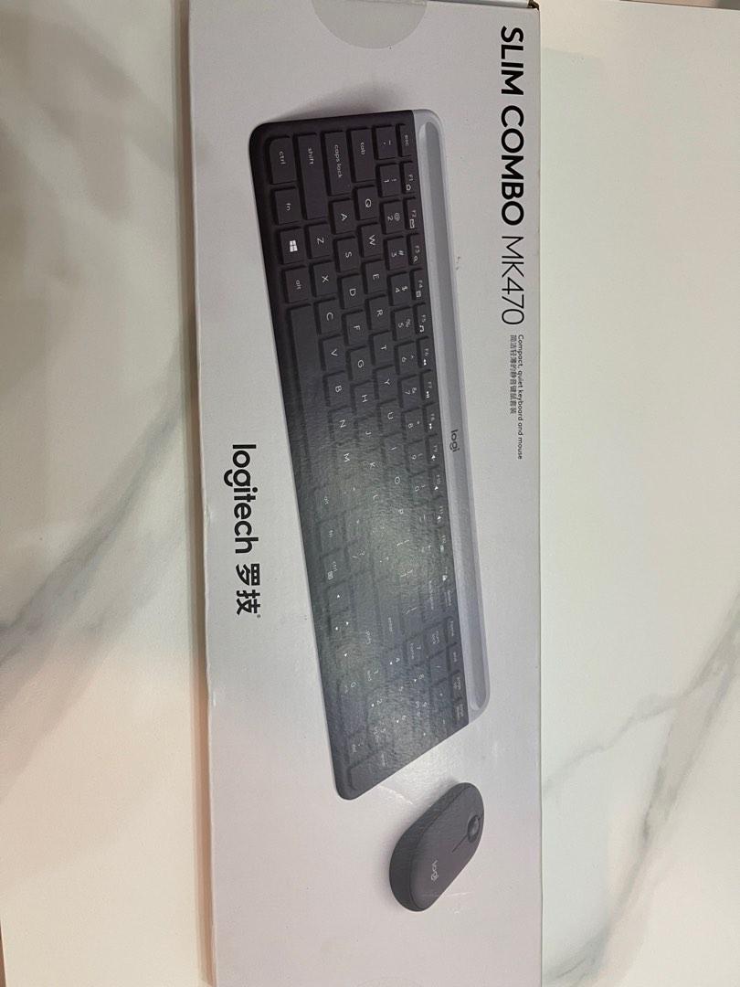 Logitech MK470 Wireless Keyboard & Mouse set, Computers & Tech, Parts ...