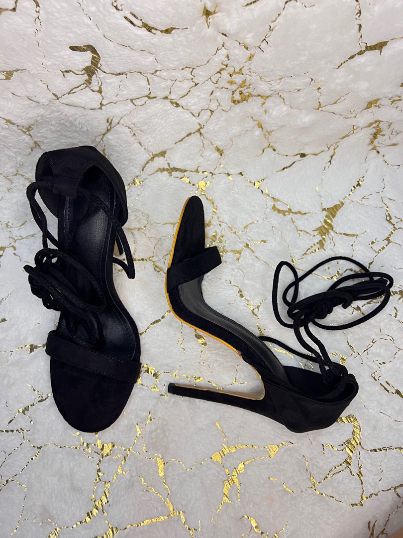 LONG STRAP HEELS ALL SIZES, Women's Fashion, Footwear, Heels on Carousell