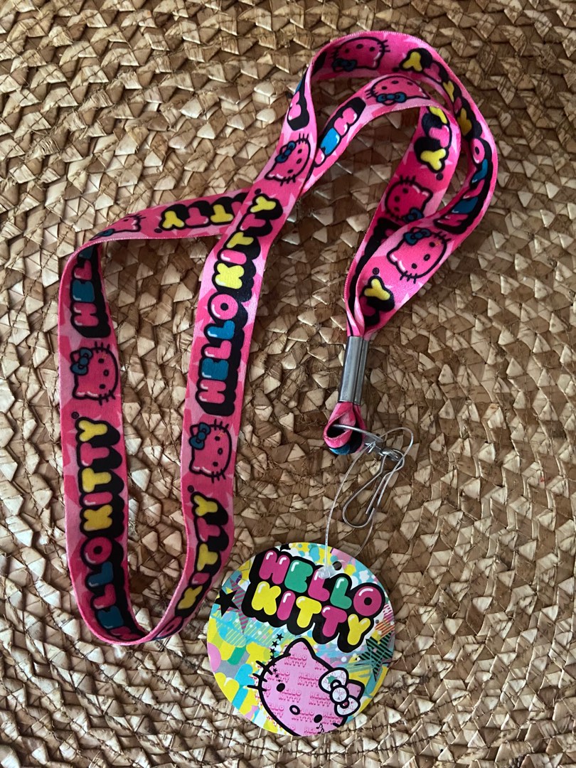 Loungefly Hello Kitty ID Lanyard / ID lace, Women's Fashion, Watches ...