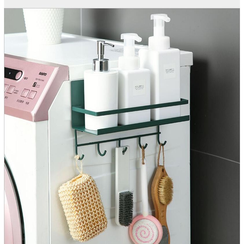 Magnetic Key Racks with Tray, Magnetic Spice Rack For Refrigerator With ...