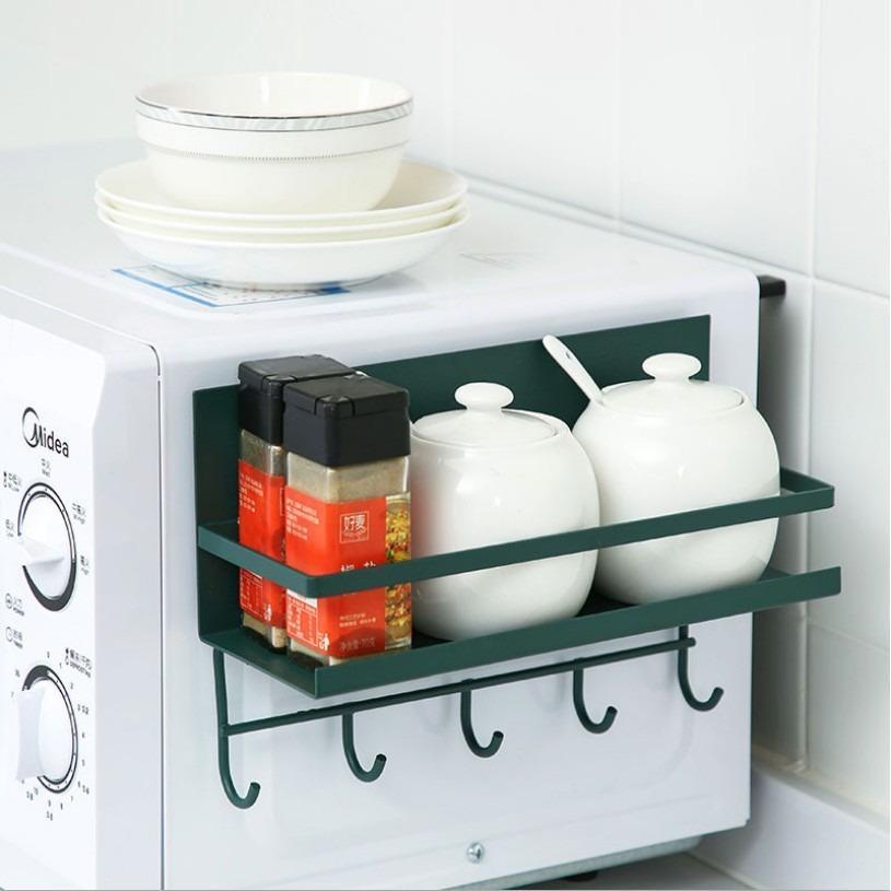 Magnetic Key Racks with Tray, Magnetic Spice Rack For Refrigerator With ...