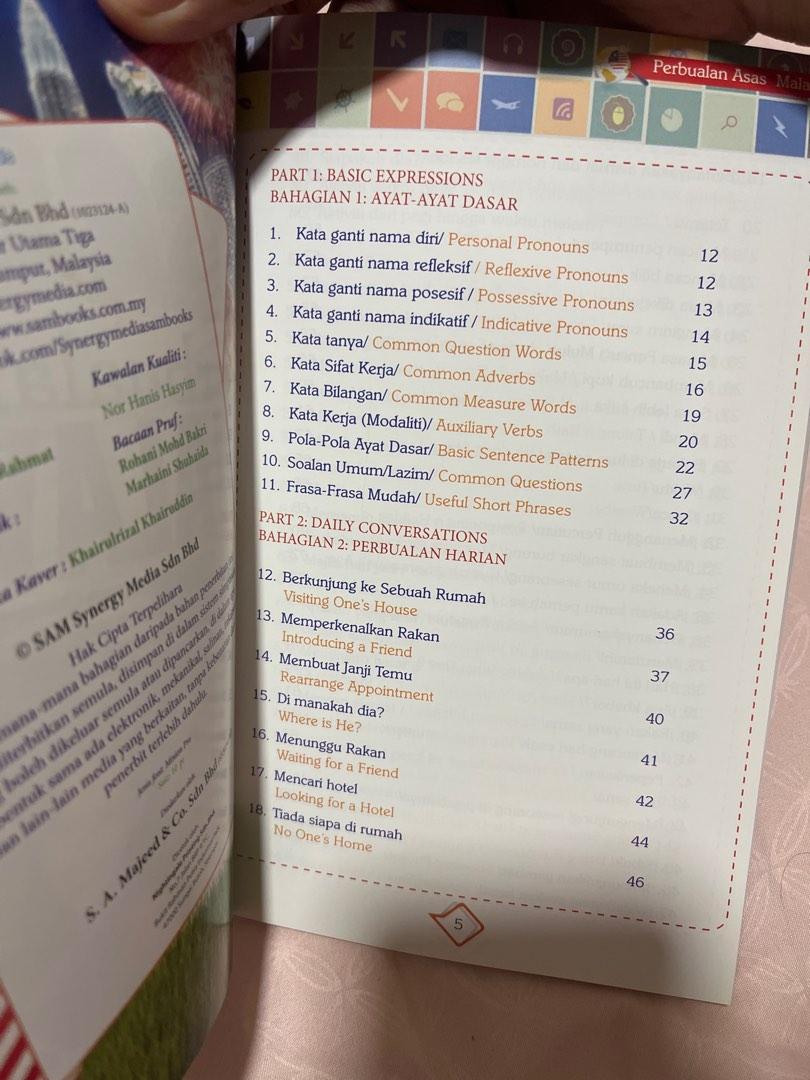 Malay Language book, Hobbies & Toys, Books & Magazines, Textbooks on ...