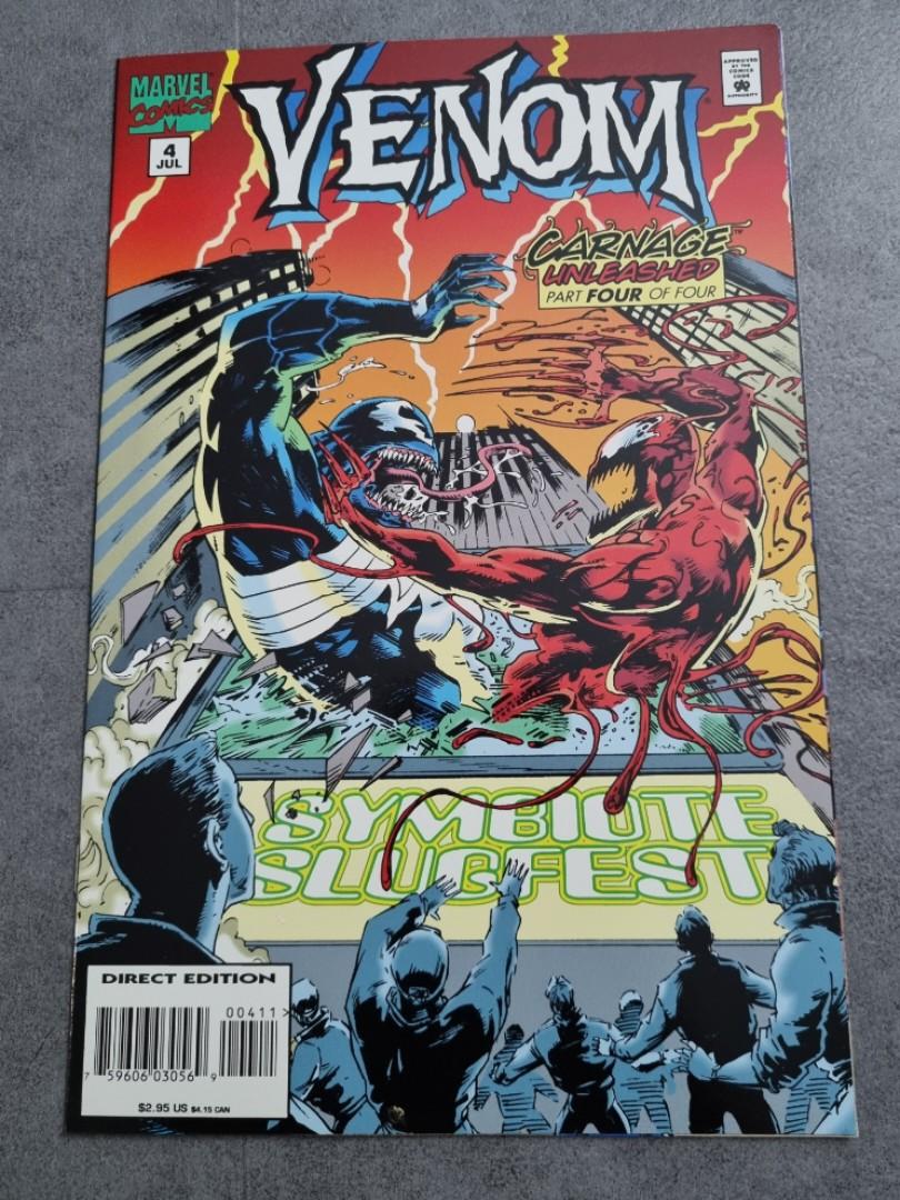Marvel Comics Venom: Carnage Unleashed Complete Story Arc, Hobbies ...