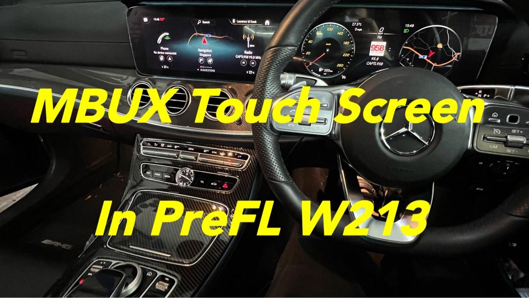 MBUX Touch Screen Retrofit for W213 PreFL, Car Accessories, Accessories ...