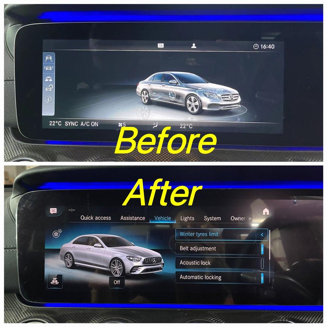 MBUX Touch Screen Retrofit for W213 PreFL, Car Accessories, Accessories ...