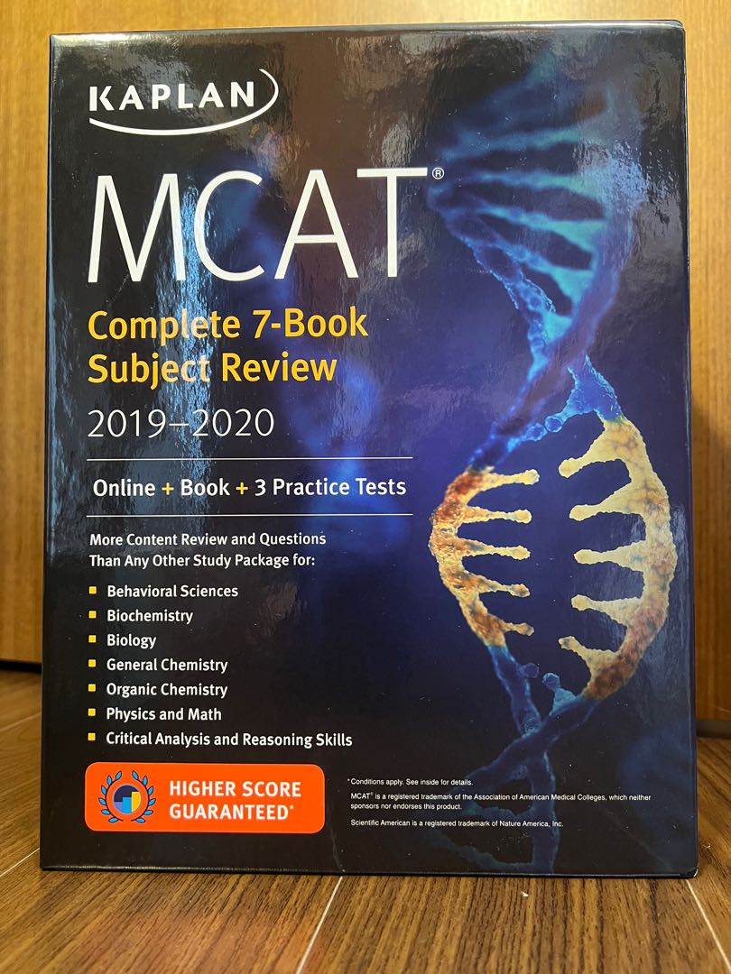 MCAT Complete 7-Book Subject Review 2019-2020, 興趣及遊戲, 書本 & 文具, 教科書 ...