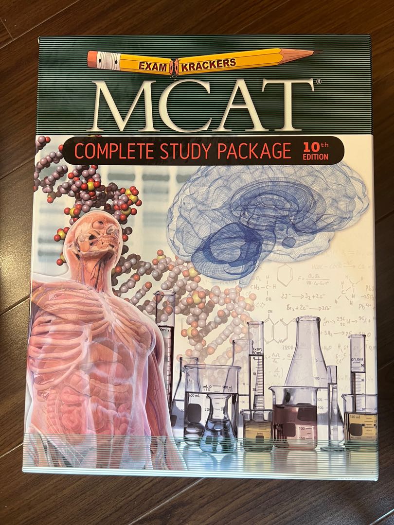 MCAT Exam krackers Complete Study Package 10th edition, 興趣及遊戲, 書本 & 文具 ...