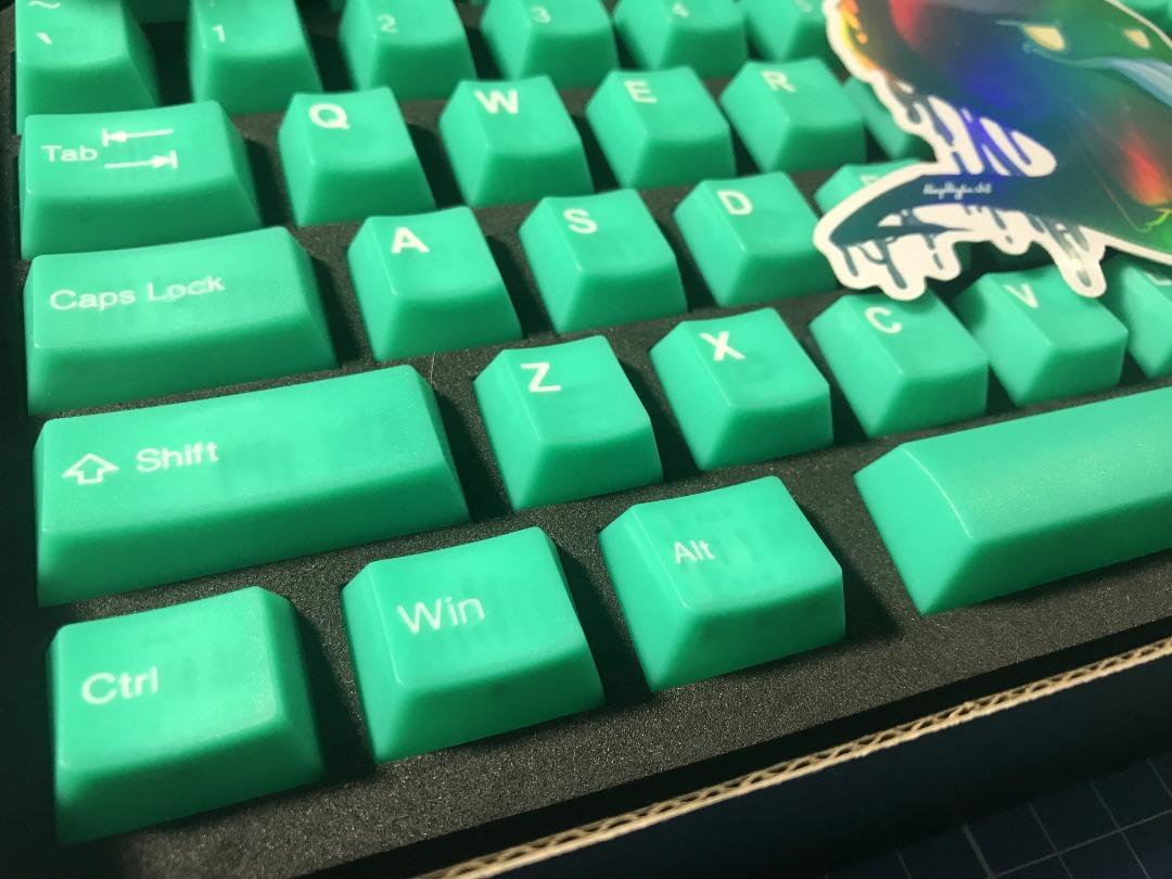 Mechanical Keyboard Keycap Set - Tai Hao Haunted Jelly Jade, Computers ...