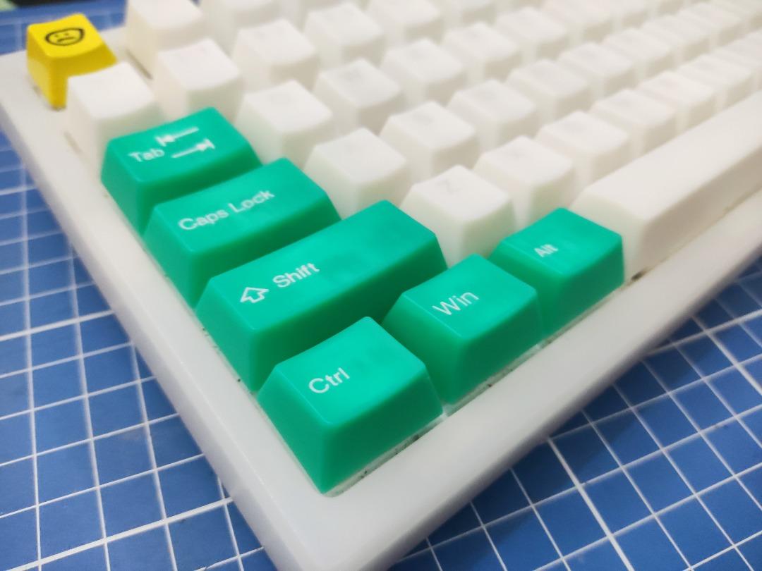 Mechanical Keyboard Keycap Set - Tai Hao Haunted Jelly Jade, Computers & Tech, Parts ...