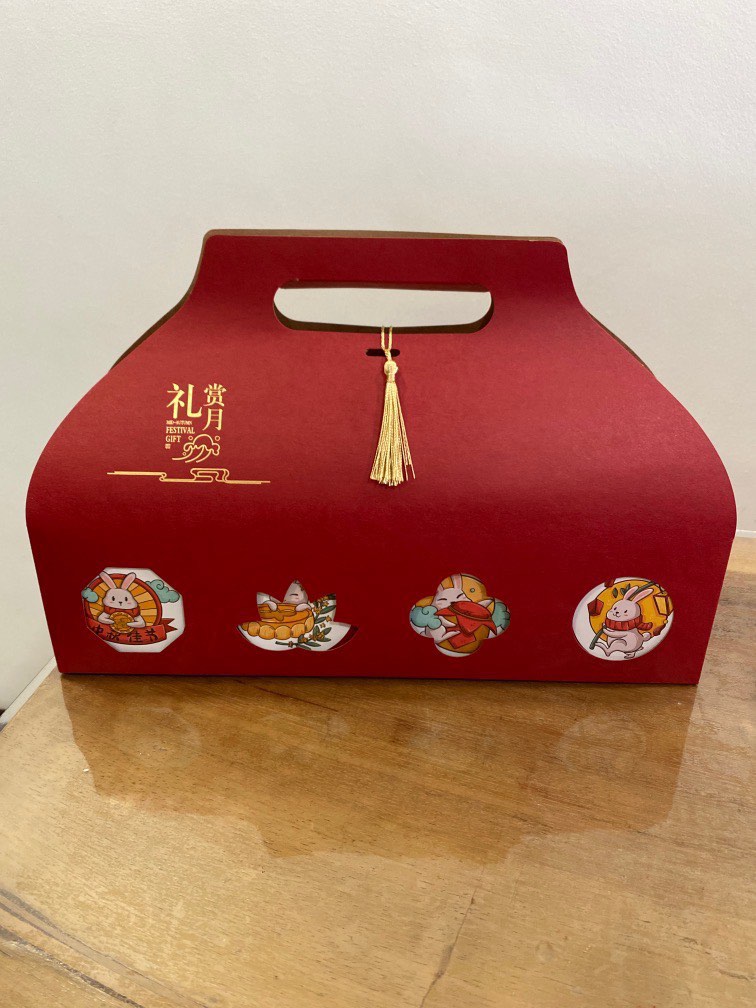 Mooncake boxes, Food & Drinks, Gift Baskets & Hampers on Carousell