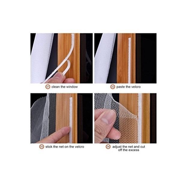 Mosquito Net with velcro Insect Window Screen Mesh Net Curtain ...