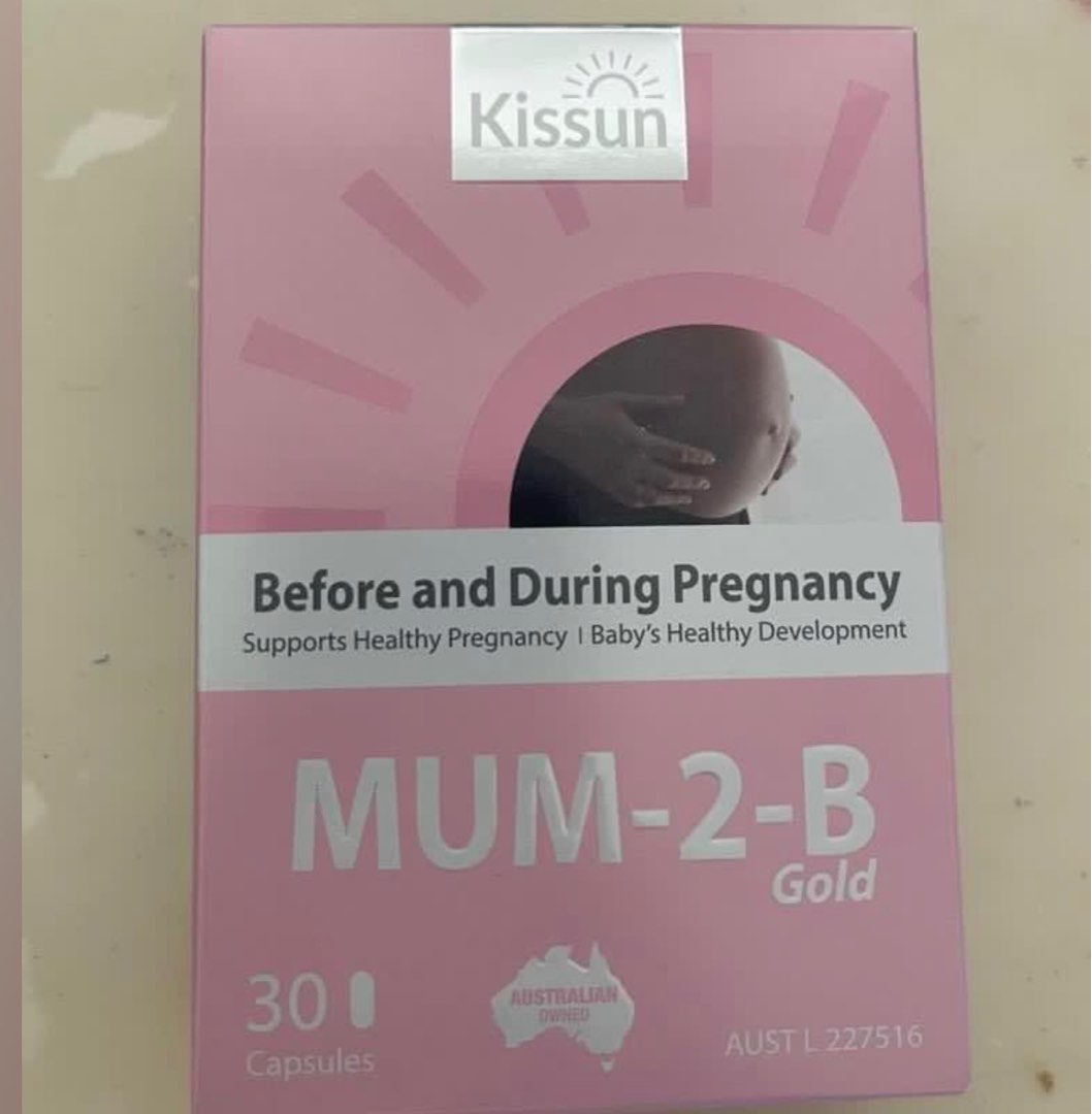 Mum-2-Be Gold Capsules, Health & Nutrition, Health Supplements ...