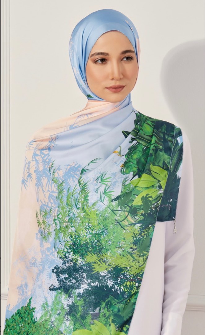 [NEW] Merdeka Duck Shawl Pahang, Women's Fashion, Muslimah Fashion ...