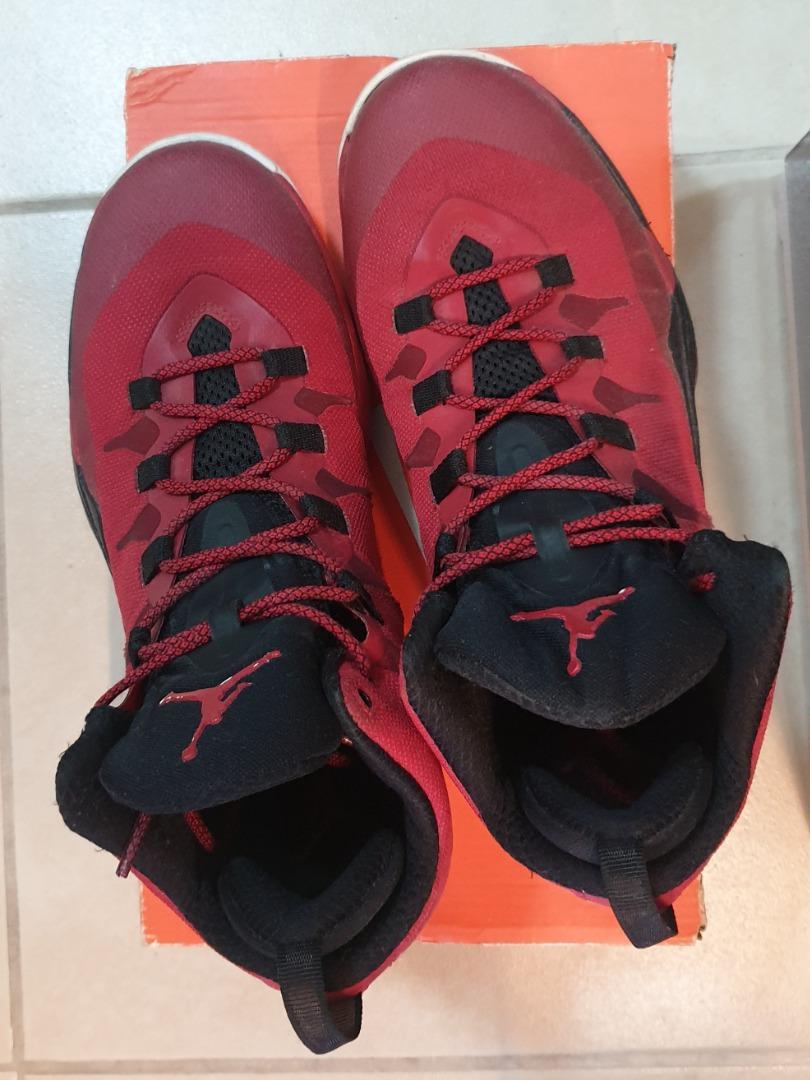 Nike Jordan Super Fly 2 Red Black, Men's Fashion, Footwear, Sneakers on ...