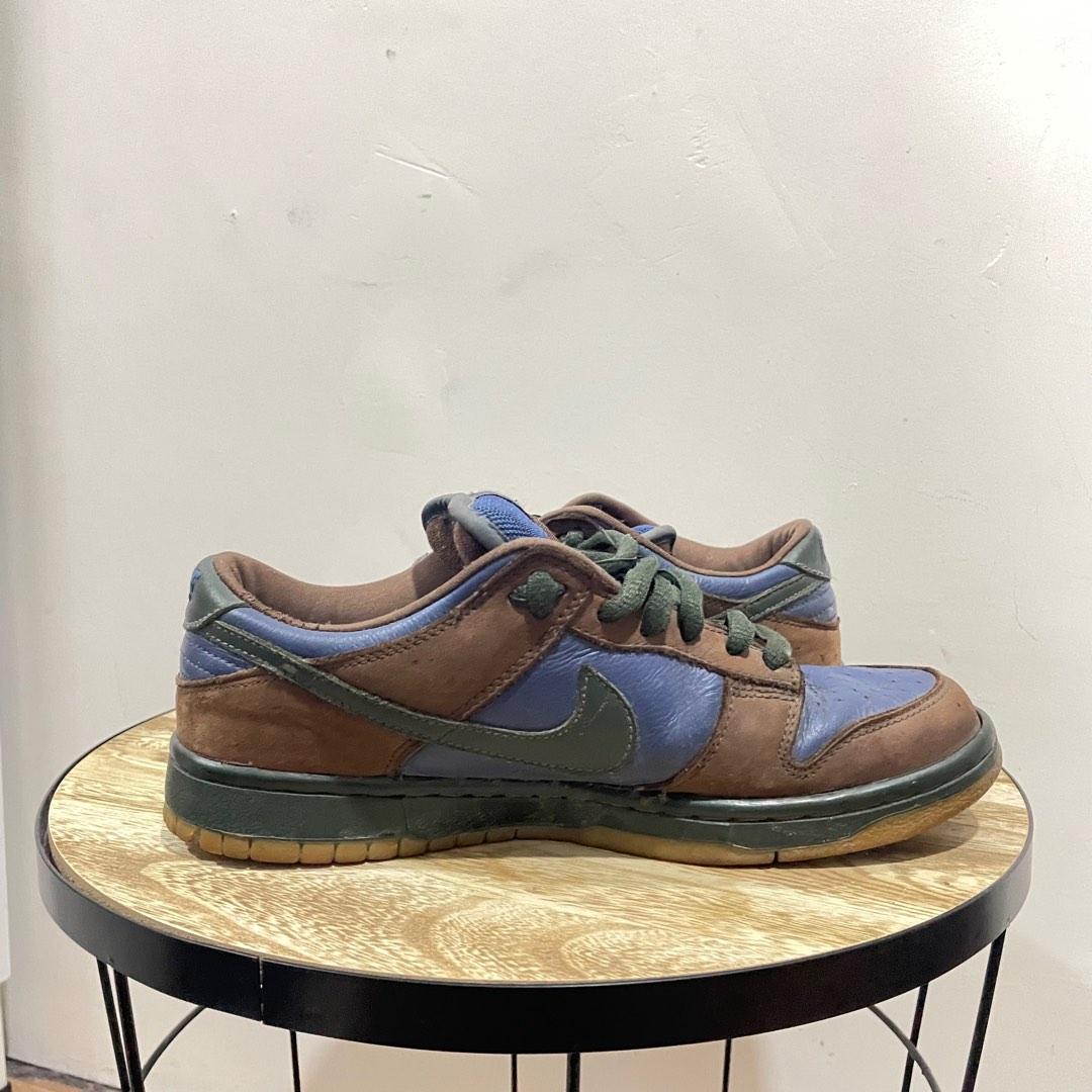 Nike Sb Dunk Low Barf 2003, Fesyen Pria, Sepatu , Sneakers di Carousell