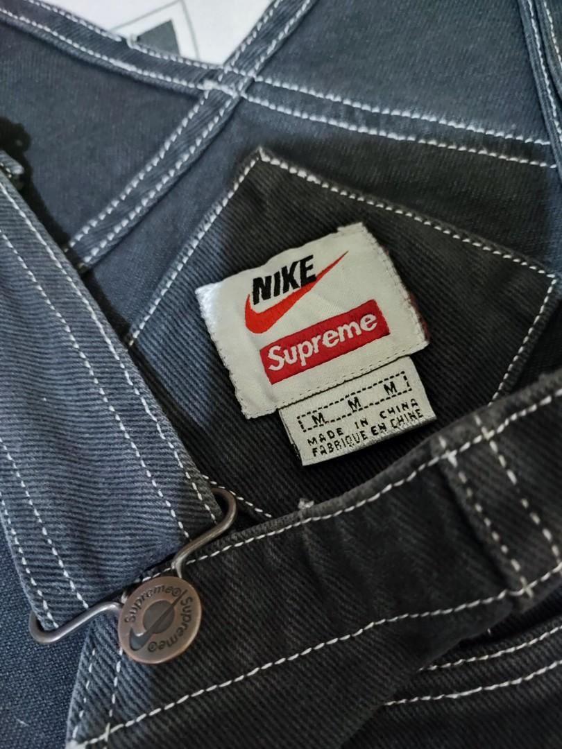 Nike X Supreme overalls, Men's Fashion, Tops & Sets, Sets & Coordinates ...