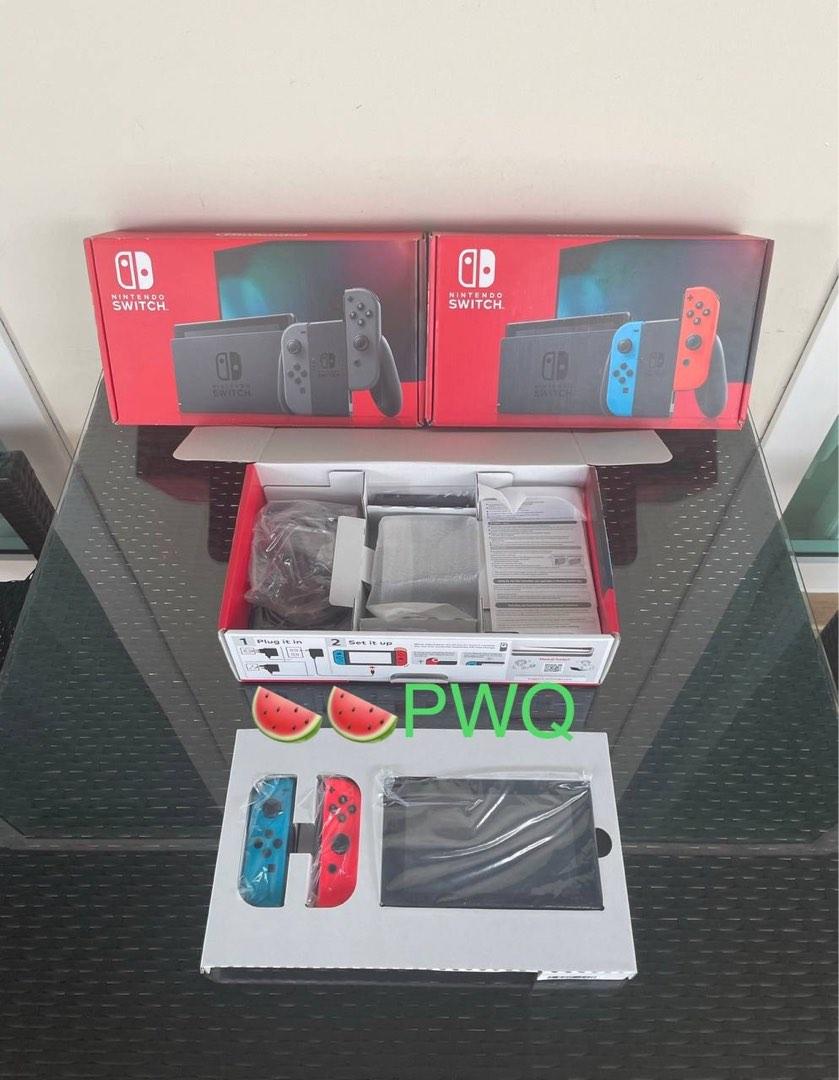 Nintendo Switch Gen 2 Console + Free Game, Video Gaming, Video Game ...