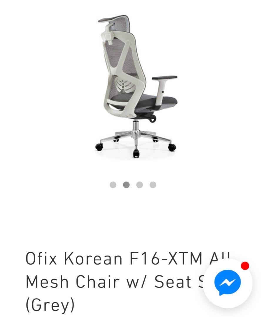 Ofix korean ergonomic chair, Furniture & Home Living, Office Furniture ...