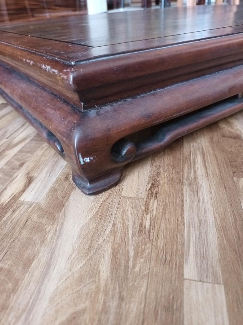 Chinese Antique Wooden Tea Table, Hobbies & Toys, Memorabilia ...