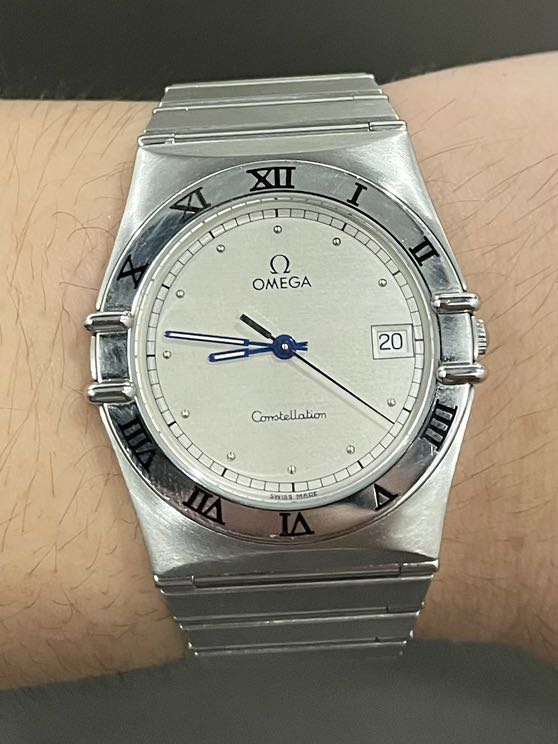 Omega Constellation Manhattan Mens, Luxury, Watches on Carousell