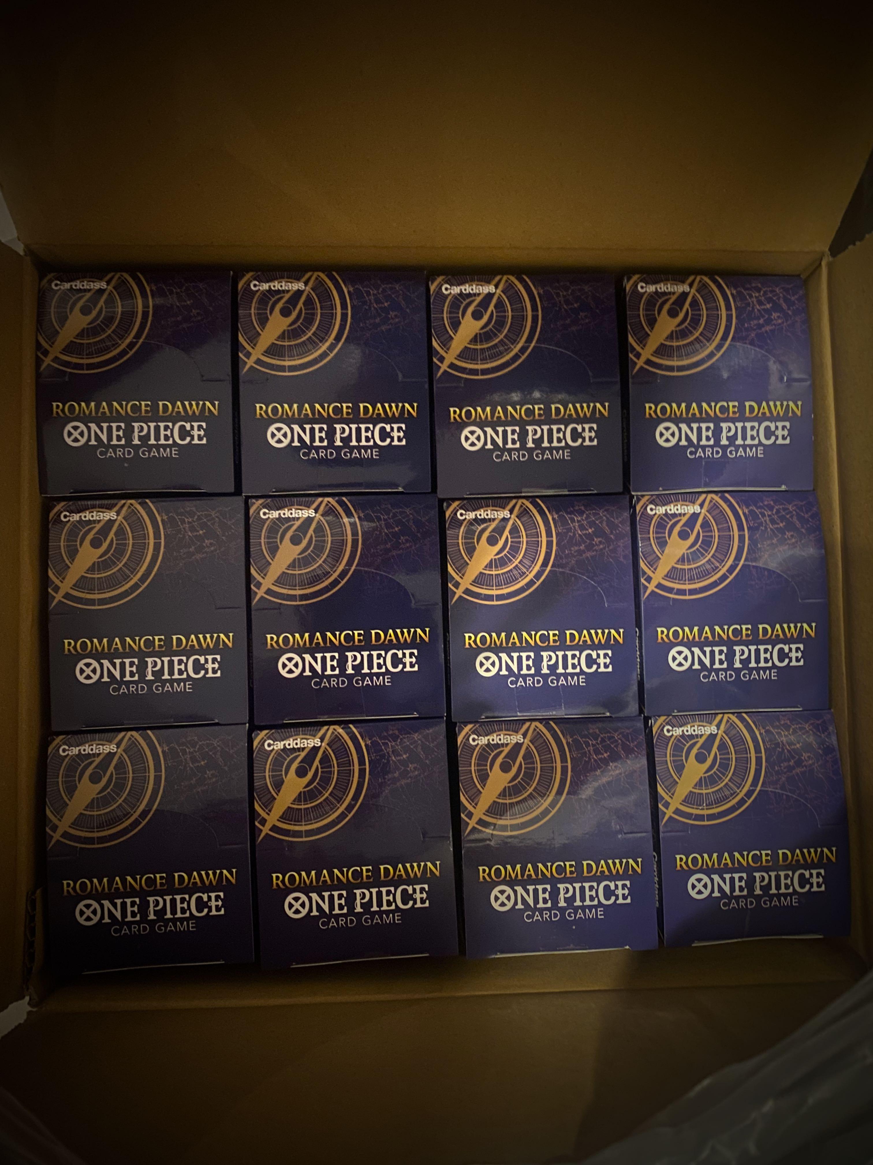 One Piece TCG OP-01 booster box, Hobbies & Toys, Toys & Games on Carousell