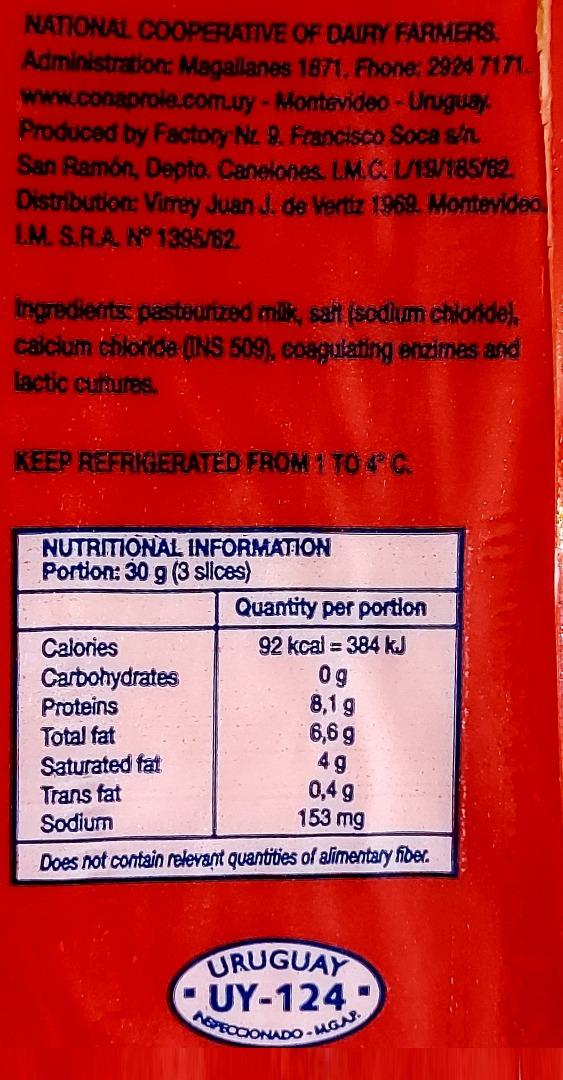 ORIGINAL CONAPROLE GRATED MOZZARELLLA - BEST MOZZARELLA, Food & Drinks ...