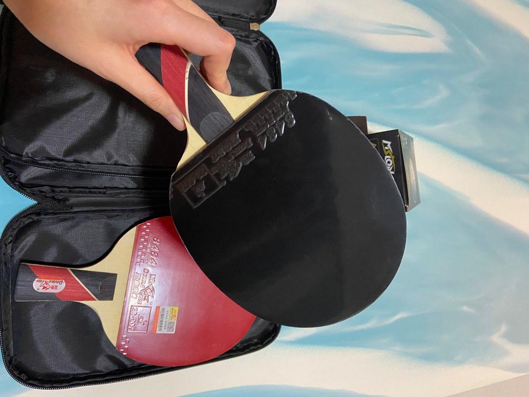 Original DOUBLE FISH Table Tennis Racket Professional Racket/with ...