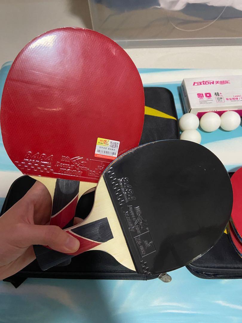 Original DOUBLE FISH Table Tennis Racket Professional Racket/with ...