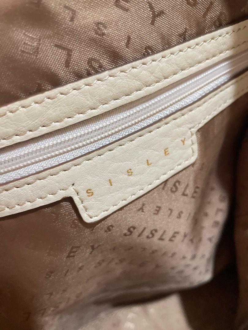 Original Sisley Two-Way Shoulder Bag (Off-white), Luxury, Bags ...