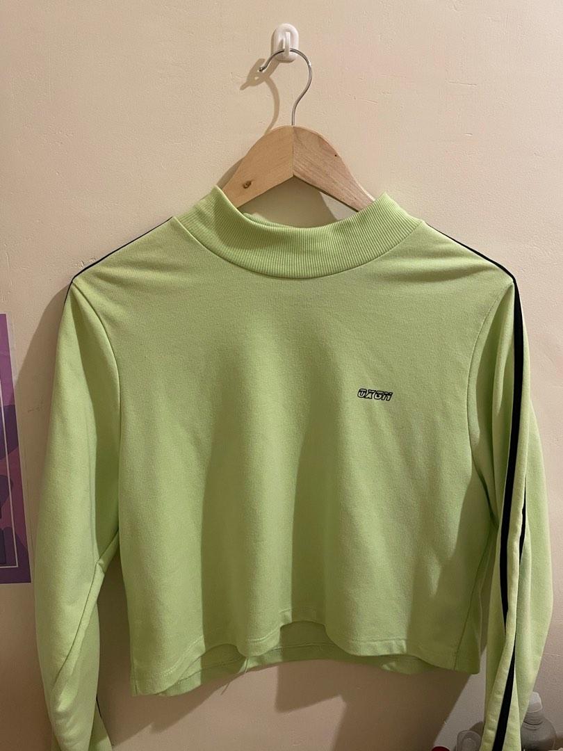 Oxygen Cropped Sweater, Women's Fashion, Coats, Jackets and Outerwear ...
