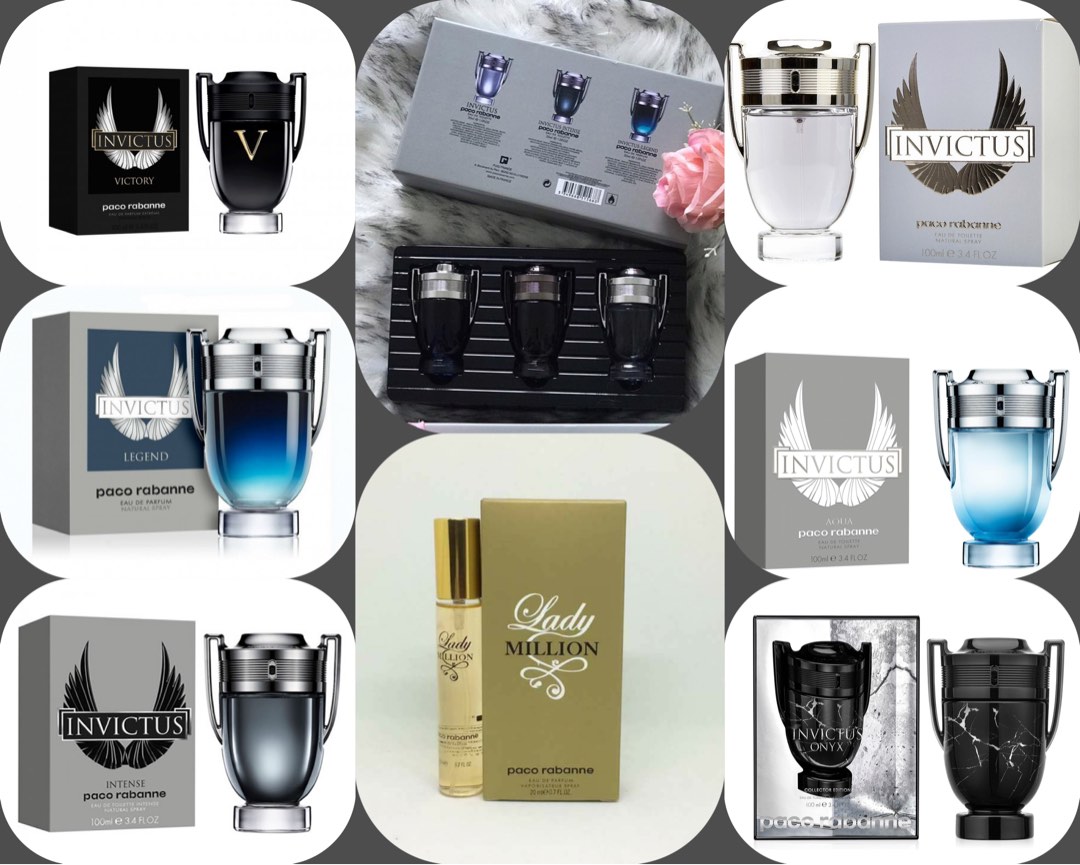 Paco Rabanne Invictus Perfume Collections, Beauty & Personal Care ...