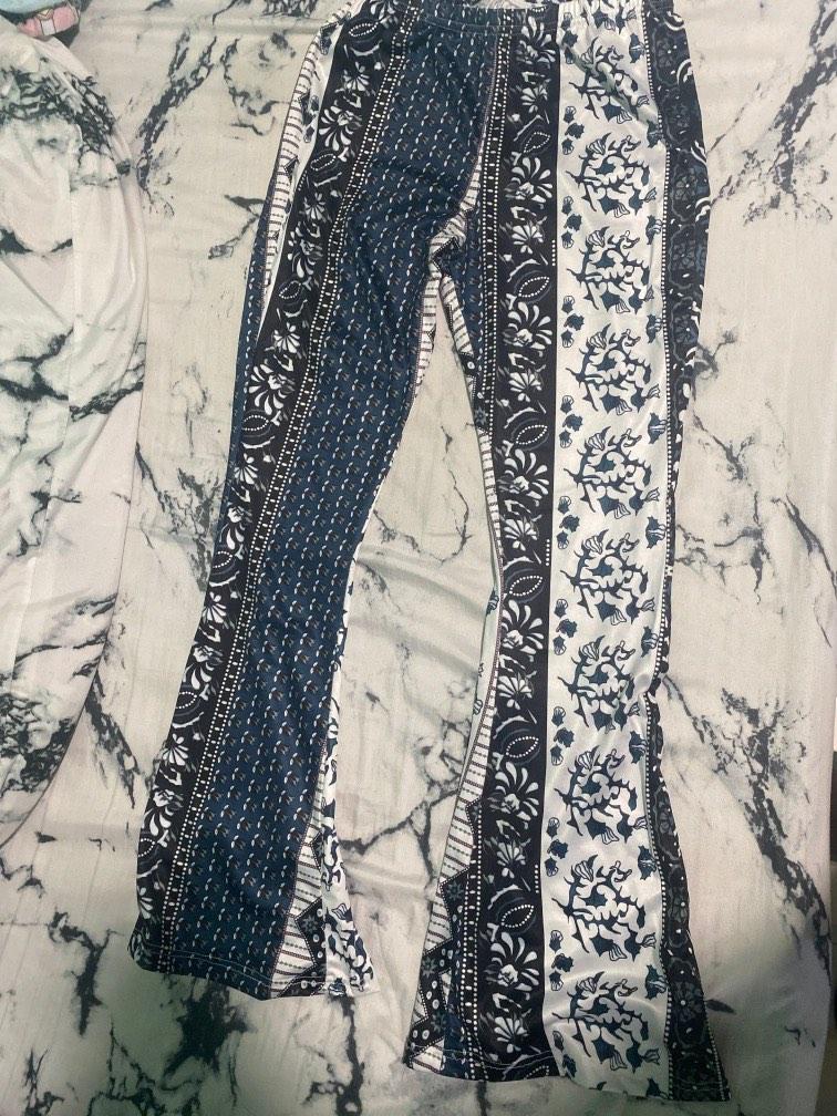 Pattern Bell bottom, Women's Fashion, Bottoms, Jeans & Leggings on ...